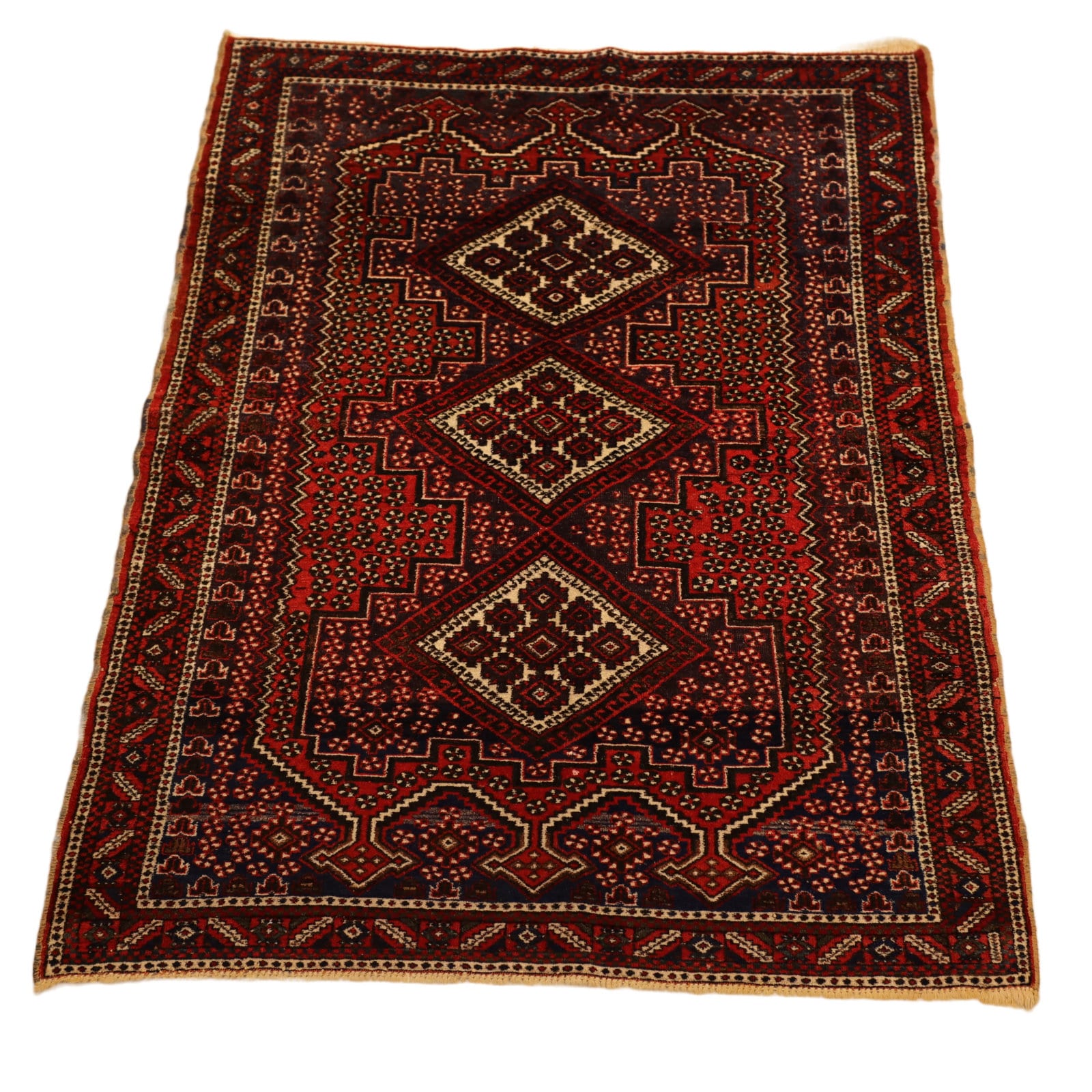 Vintage iransk Afshar tæppe | Wiinstedt Tæppegalleri
