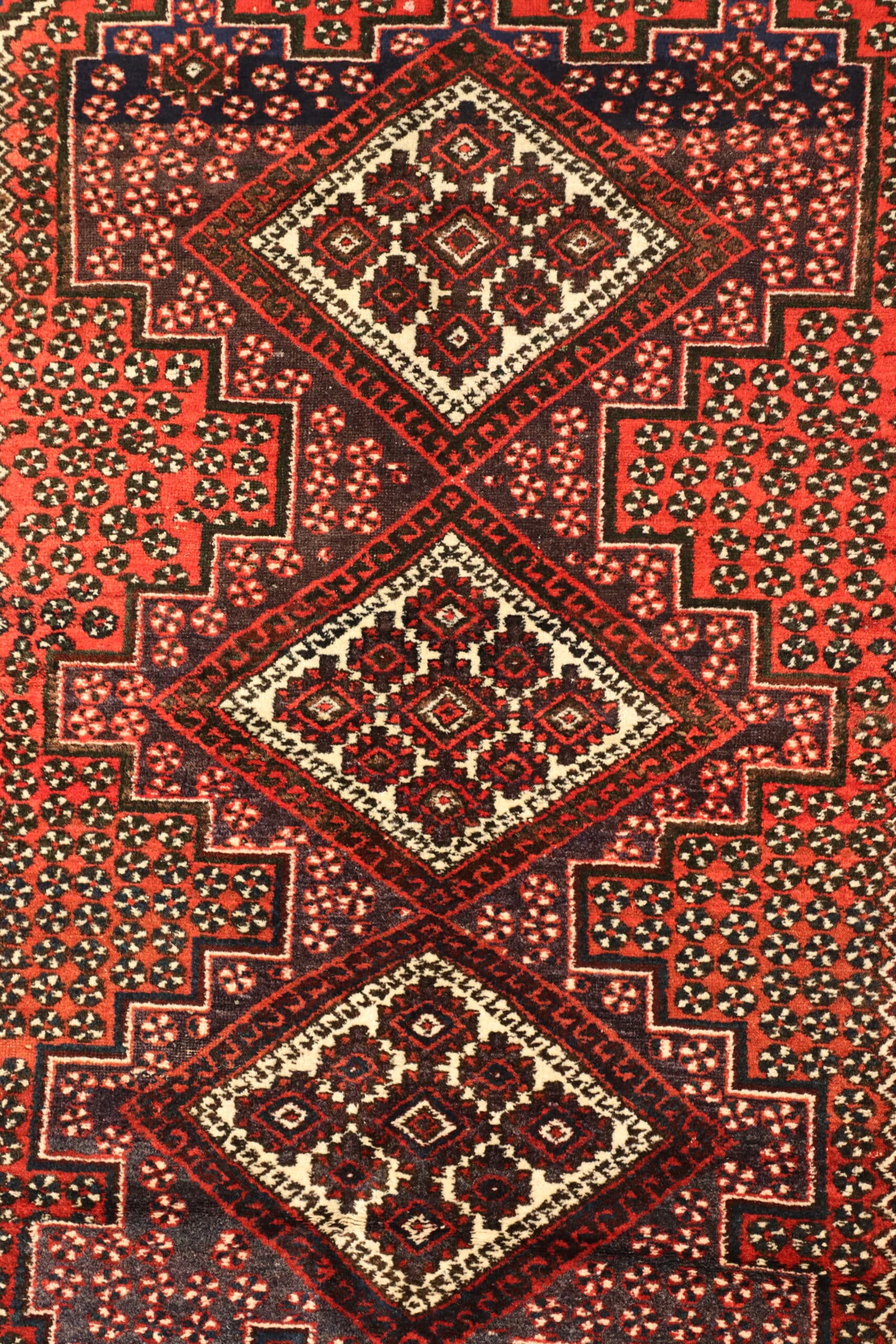 Vintage iransk Afshar tæppe | Wiinstedt Tæppegalleri